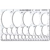Isometric Ellipse Ellipses Shape Symbols Drawing Drafting Template ...