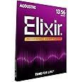Elixir 11102 Strings 80/20 Bronze Acoustic Guitar Strings w NANOWEB ...
