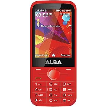 Sim Free Alba Mobile Phone - Black.: Amazon.co.uk: Electronics