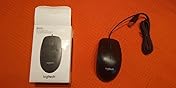 Logitech B100 Wired USB Mouse, 3-Buttons, Optical Tracking ...