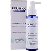DermDoc 5% Glycolic Acid Underarm Brightening Spray Treatment (100 Ml ...