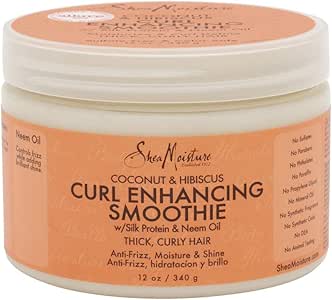 Shea Moisture, Maschera per capelli ricci con proteine della seta e ...