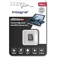 64GB Micro SD Card 4K Ultra-HD Video Premium High Speed Memory ...