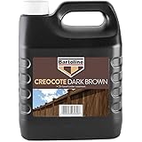 3X Creocote Creosote Substitute Dark Brown Timber Wood Fence Treatment ...