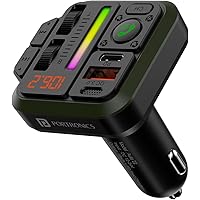 Portronics Auto Tune Car Bluetooth Receiver with Hands-Free Calling ...
