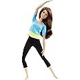 BARBIE MADE TO MOVE DOLL (Blue) : Amazon.in: Toys & Games