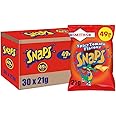 Smiths Snaps Spicy Tomato Snacks Crisps 49p 30 x 21g - Snaps Spicy ...