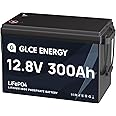 GLCE ENERGY 12V 300Ah LiFePO4 Lithiumbatterie, integriertes Smart BMS ...