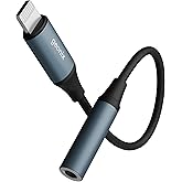 ZEBRONICS LTAux10, Lightning to 3.5 mm Converter, Built-in DAC Chip ...
