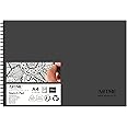 Artme A4 Sketchbook/Sketch Pad, 30 Sheets 160gsm, Spiral Bound, Landscape : Amazon.co.uk ...