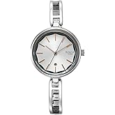 Titan Raga Viva Quartz Analog with Date Dark Grey Dial Silver Metal ...