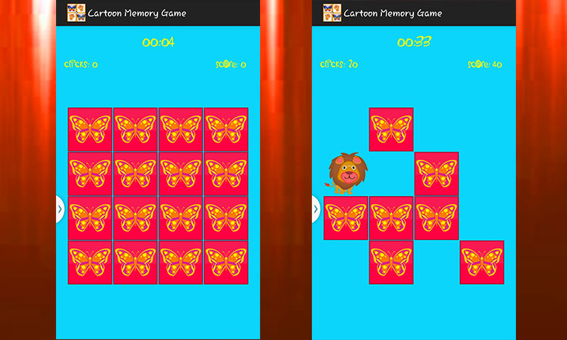 Cartoon Memory Game : Amazon.co.uk: Apps & Games