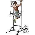 Xn8 Dip Station Multifunctional Pull Up Bar Free Standing Power Tower ...