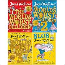 David walliams worlds worst children collection 4 books set (the world ...