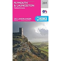 Lower Tamar Valley & Plymouth Map | Tavistock & Callington | Ordnance ...