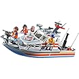 PLAYMOBIL Coast Guard - Rescue Boat with Hose, Playset (5540) : Amazon ...