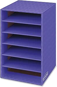 BANKERS BOX 3381201 Classroom 6 Shelf Organizer 18"H x 12"W x 13 1/4"D ...