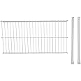 Rubbermaid Linen Closet Shelf Kit, 2-foot x 12-Inch, Metal, Wire ...