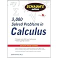 3,000 Solved Problems in Calculus (Schaum's Outlines) : Mendelson, Elliott, Ph.D.: Amazon.de: Bücher