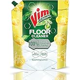 Vim Floor Cleaner: 1000ml | Sparkling Lemon | 100% Removal of stains ...