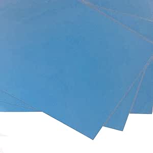 A4 Bright Blue Card Paper Printer - 160gsm 40 Sheets - Coloured Craft ...