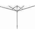 Byinone Rotary Washing Line | 50m Rotating Heavy Duty Clothes Airer ...
