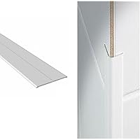 White UPVC Plastic Flexi Flexible Angle Trim 35mm x 35mm x 5 Metre ...