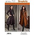 Simplicity SimplicityPattern 8769 Misses' Costume Coats, Paper, White ...