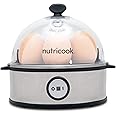 NutriCook Rapid Egg Cooker: 7 Egg Capacity Electric Egg Cooker for ...
