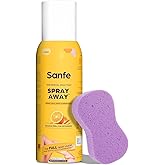 Sanfe Painless & Detan Hair Removal Spray Cream - 200 ml | For Chest ...