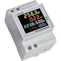 Serplex® 6 in 1 Single Phase Energy Meter AC 50-300V 100A Electric ...
