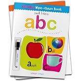 Write and Wipe Alphabets Book for Kids Age 2–4 | Reusable Wipe-Clean ...
