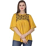 Buy SAAKAA Women's Top (KSV000165_XS_Black_X-Small) at Amazon.in