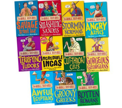 Horrible Histories Collection 11 Books Set Pack Rrp 65 89 | Desertcart ...