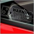 5 x Stickers Warning Dash CAM Recording Window Vehicle Camera Security ...