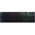 Logitech G915 LIGHTSPEED Wireless Mechanical Gaming Keyboard with low ...