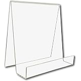 EPOSGEAR Medium Plastic Acrylic Perspex Book Plate Retail Display Stand ...