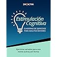 Estimulación Cognitiva para Adultos Mayores: Cuaderno de Ejercicios de 3 Niveles, Letra Grande y ...
