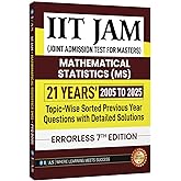 IIT JAM Mathematical Statistics PYQ Book 2026 | Previous Year Solved Papers (2005 to 2025 ...