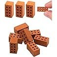 HSIXHAF 50 pcs Ladrillos en Miniatura Mini Ladrillos Pequeños para ...