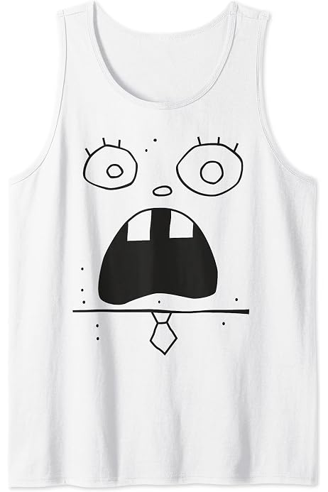 Doodlebob Kostyme SpongeBob SquarePants Doodle Bob Face Costume