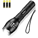 Maxesla LED Torch 2000 Lumens Gifts for Men Dad Kids, Zoomable Torches ...