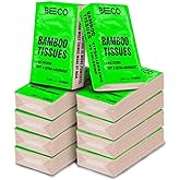 Beco Bamboo Super Soft 2-Ply Tissue Box 100 Pulls Each, 100% Natural ...