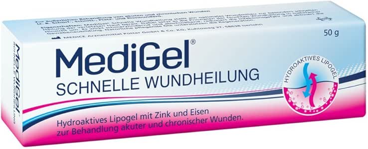 MediGel Schnelle Wundheiling Gel, 50 g: Amazon.co.uk: Health & Personal ...
