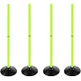 Ananya Sports Agility Poles Set Detachable (Pack of 4 Poles with 4 ...