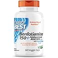 Doctors Best Benfotiamine 150 Plus Alpha-Lipoic Acid 300 Mg Vegeratian Capsules, 60 Count ...