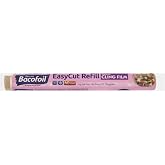 Bacofoil Easycut Cling Film Refill, 60m : Amazon.co.uk: Grocery