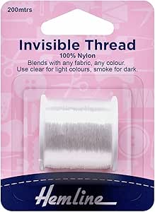 200m Clear Nylon Invisible Thread : Amazon.co.uk: Home & Kitchen