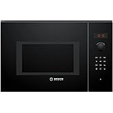 Bosch 25 Litre Series 6 Built-In Microwave Oven Stainless Steel ...