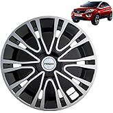 PRIGAN Wheel Cover for Nexon Silver Black Wheel Cover 16" for TATA ...